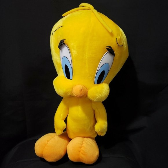 Toys | Looney Tunes Tweety Bird Plush 21 In Stuffed Animal Yellow ...
